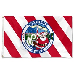 North Pole, Alaska Flag Banner