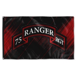 75Th Ranger Regiment Scroll Flag Banner