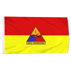 Army 1st Armored Division Flag Banner
